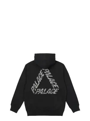 PALACE P3 Snake Applique Hood - Black