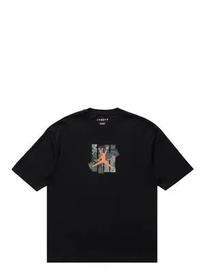 JORDAN X Undefeated Strikes Tee Shirt - Black