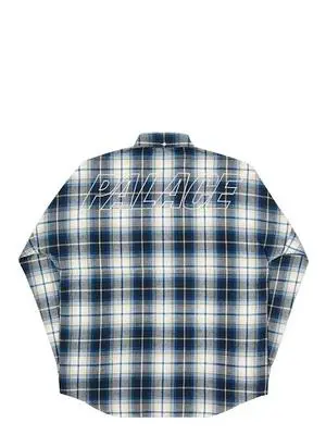 PALACE Lumber Yak Shirt - Blue/white