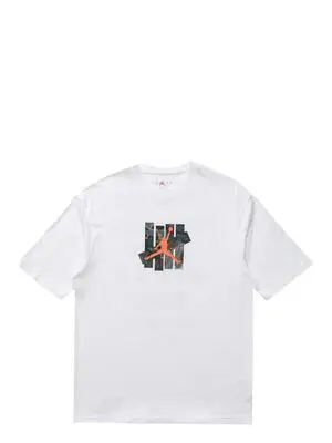JORDAN X Undefeated Strikes Tee Shirt - White