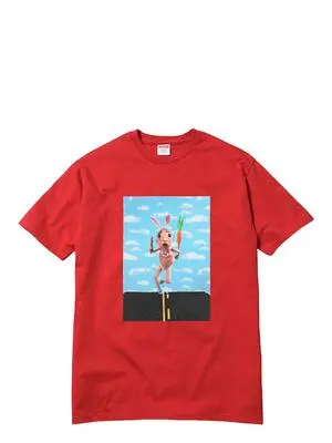 Supreme Mike Hill Runner Tee Shirt - Red
