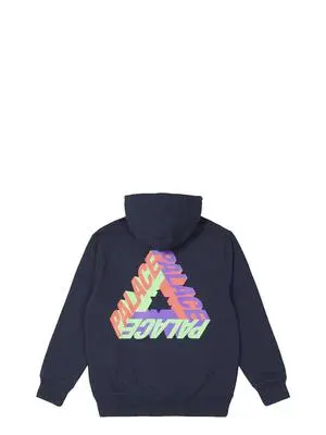 PALACE P3d Hood - Navy Blue
