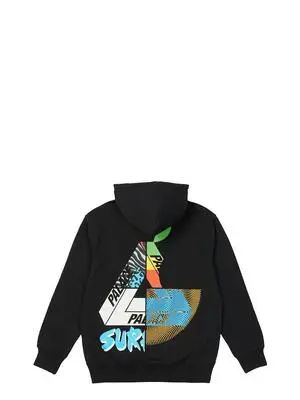 PALACE Mix Up Hood - Black