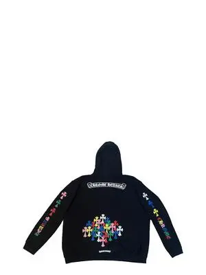 Chrome Hearts Cross Graphic Hoodie - Black