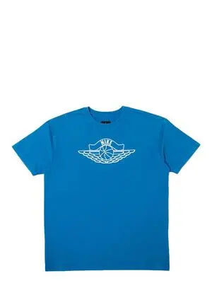 JORDAN X Union Nrg Vault Aj Flight Nike X Wings Tee Shirt - Blue