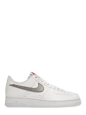 Nike Air Force 1 Low 3m Swoosh - White/metallic Silver/total Orange