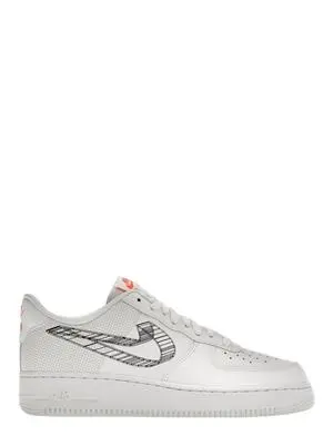 Nike Air Force 1 Low 3D Swoosh Graphic White/blackone-colororange