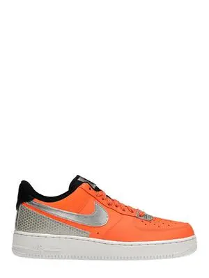 Nike Air Force 1 Low 3M Sneakers Total Orange/metallic Silverone-colorblack