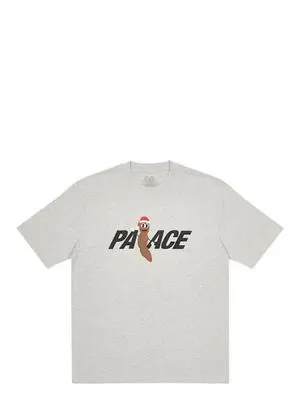 PALACE Mr Hankey T-shirt - Grey Marl