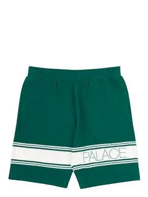 PALACE Marina Stripe Pique Shorts White/green