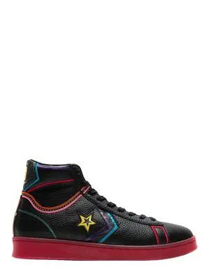 CONVERSE Pro Leather Mid Chinese New Year Sneakers - Black/multi/red