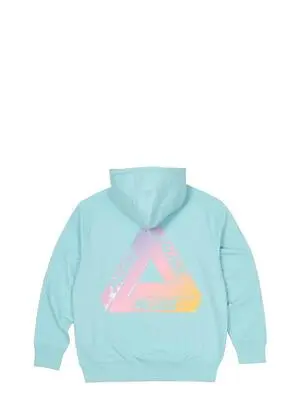 PALACE Ombre Triferg Hoodie - Crystalised Blue