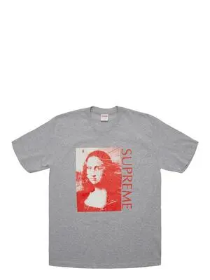 Supreme Mona Lisa Tee Shirt Heather Grey