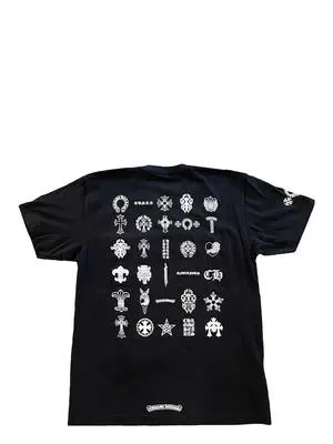 Chrome Hearts Logo T-shirt - Black