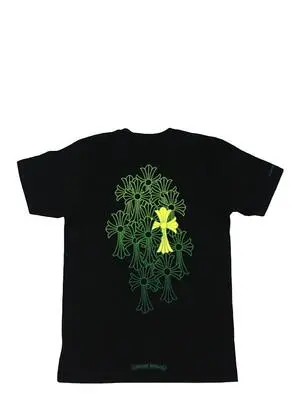 Chrome Hearts Cemetery T-shirt - Black/yellow/green