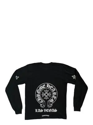 Chrome Hearts Las Vegas Exclusive Long Sleeve T-shirt - Black