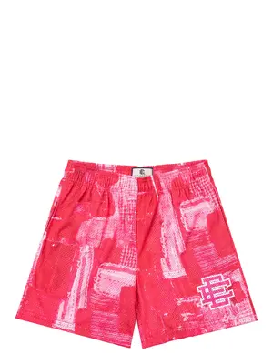 ERIC EMANUEL EE Basic Short Pink Boro Patchwork