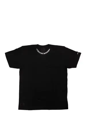 Chrome Hearts Neck Logo T-shirt - Black