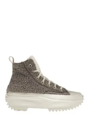 CONVERSE Run Star Hike High Sherpa Sneakers - Vapor Mauve/egret/violet Ore