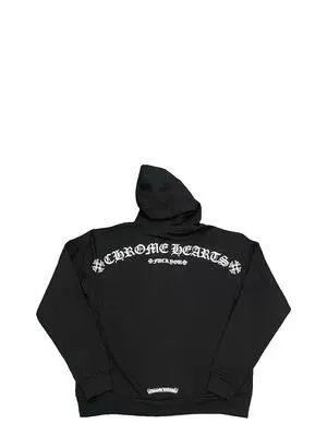 Chrome Hearts Logo Hoodie - Black