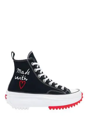 CONVERSE Run Star Hike Hi Valentine's Day Made With Love - Black/white/university Red
