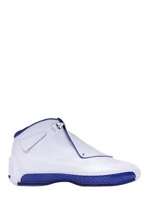 JORDAN Air 18 Retro Sneakers White/metallic Silver/sport Royal
