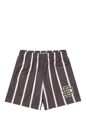 ERIC EMANUEL Ee Basic Short - Grey/cream Stripe