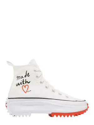 CONVERSE Run Star Hike High Top Sneakers - White/bright Poppy/black