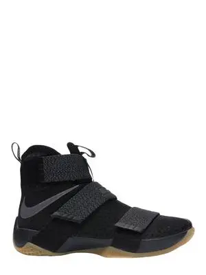 Nike Lebron Zoom Soldier Gumin Sneakers - Black/dark Grey