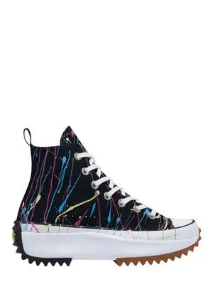 CONVERSE Run Star Hike Hi Paint Splatter - Black/multi/white