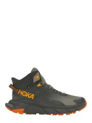 Hoka One One Trail Code Gore-tex Sneakers - Castlerock/persimmon Orange