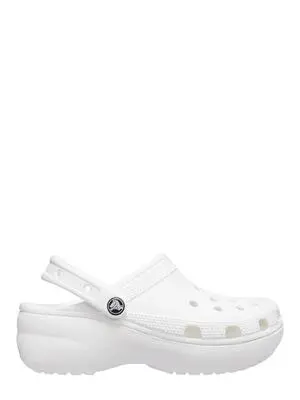 CROCS Classic Platform Clog - White