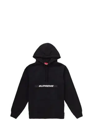Supreme Zip Pouch Hooded Sweatshirt - Black