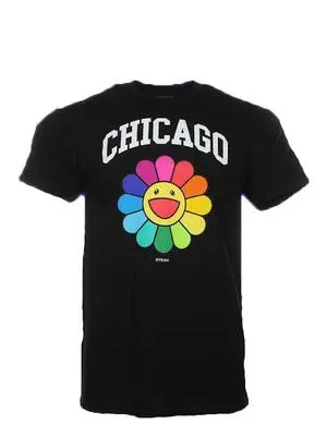 TAKASHI MURAKAMI Complexcon Chi Flower Tee Shirt - Black