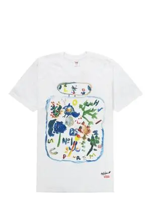 Supreme Yohji Yamamoto Paint Tee Shirt - White
