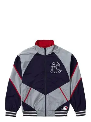 Supreme X New York Yankees Track Jacket - Navy Blue