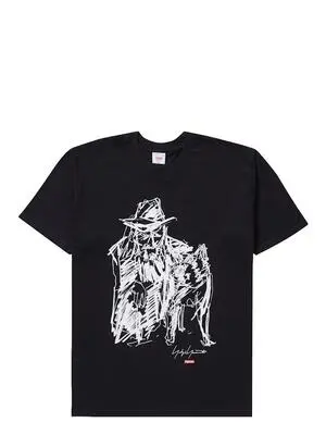 Supreme Yohji Yamamoto Scribble Portrait Tee Shirt - Black