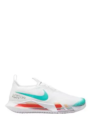 Nike Court React Vapor Nxt Hc - White Habanero/red Pomegranate/washed Teal