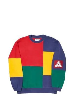 PALACE Patch Up Ya Life Crew - Multicolor