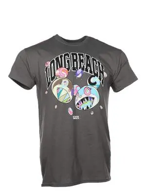 TAKASHI MURAKAMI Complexcon Long Beach Discord Tee Shirt - Heather Grey
