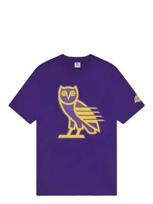 OVO X Nba Lakers Og Owl Tee Shirt - Purple