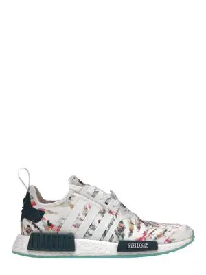 Adidas Nmd R1 Tie-dye Sneakers - Cloud White/wild Teal/acid Mint