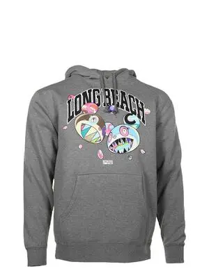 TAKASHI MURAKAMI Complexcon Long Beach Discord Hoodie - Heather Grey