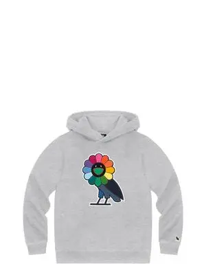 TAKASHI MURAKAMI X Ovo Printed Hoodie - Heather Grey