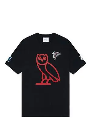 OVO X Nfl Atlanta Falcons Game Day T-shirt - Black