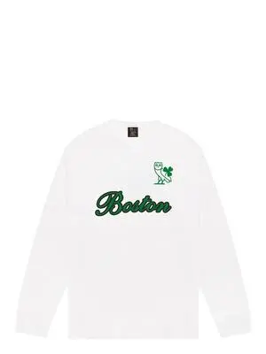 OVO X Nba Celtics Long Sleeve T-shirt - White