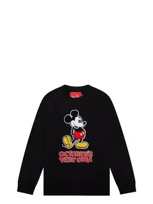 OVO X Disney Classic Mickey Crewneck Sweatshirt - Black