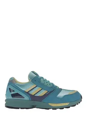 Adidas Zx 8000 Aqua Sneakers - Light Blue/shock Yellow/sand