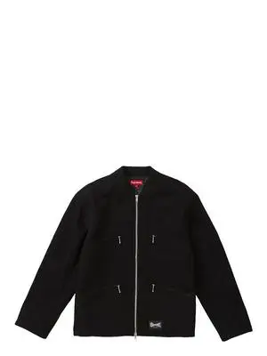 Supreme Zip Car Jacket - Black