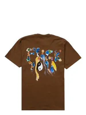 Supreme Yin Yang Tee Shirt - Brown